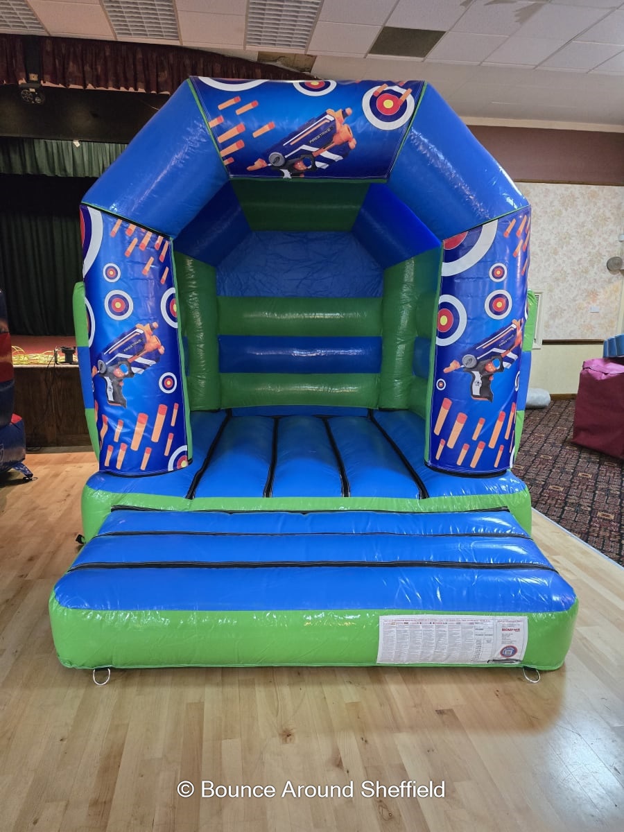 Nerf castle 9ft x 11ft Hire - Bouncy Castle Hire, Rodeo Bull Hire in ...